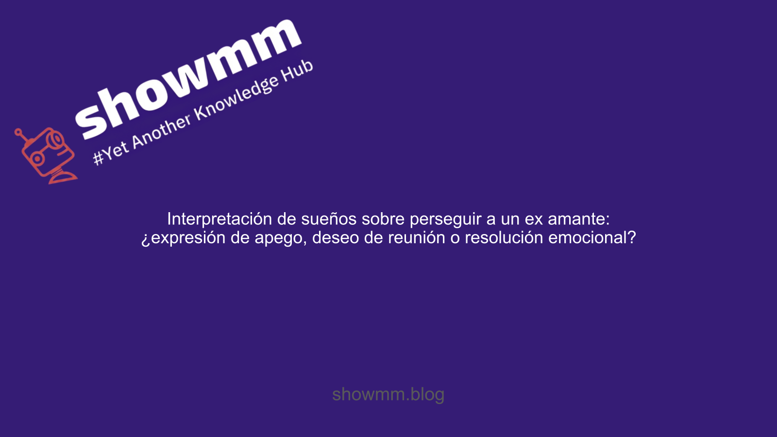 Interpretación del sueño de perseguir a un ex amante: ¿nostalgia, deseo ...